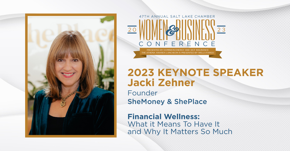 “Financial Feminist” Jacki Zehner to Keynote 2023 Women & Business ...