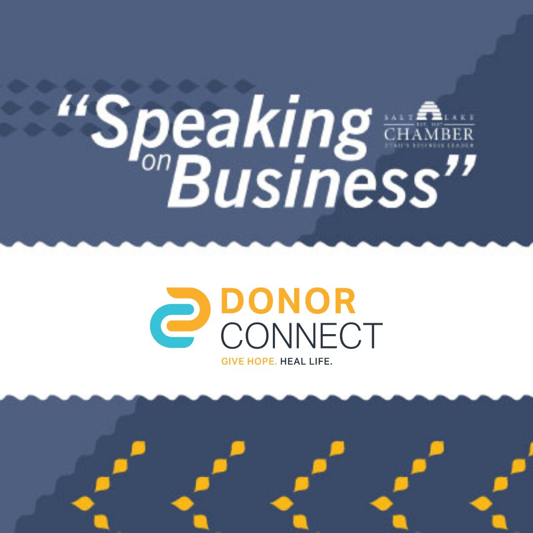 Speaking on Business: DonorConnect - Salt Lake Chamber